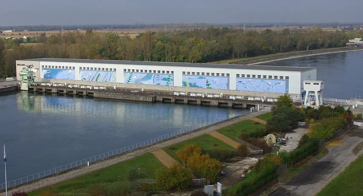 Vogelgrun and the Rhine cascade (EDF, France) – ReHydro